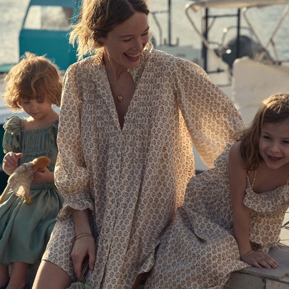 Doen | Dresses | Nwt Den Mini Dulcie Dress In Spring Elderberry Floral ...